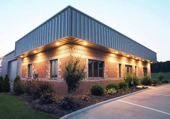 Commercial Metal Building Facades